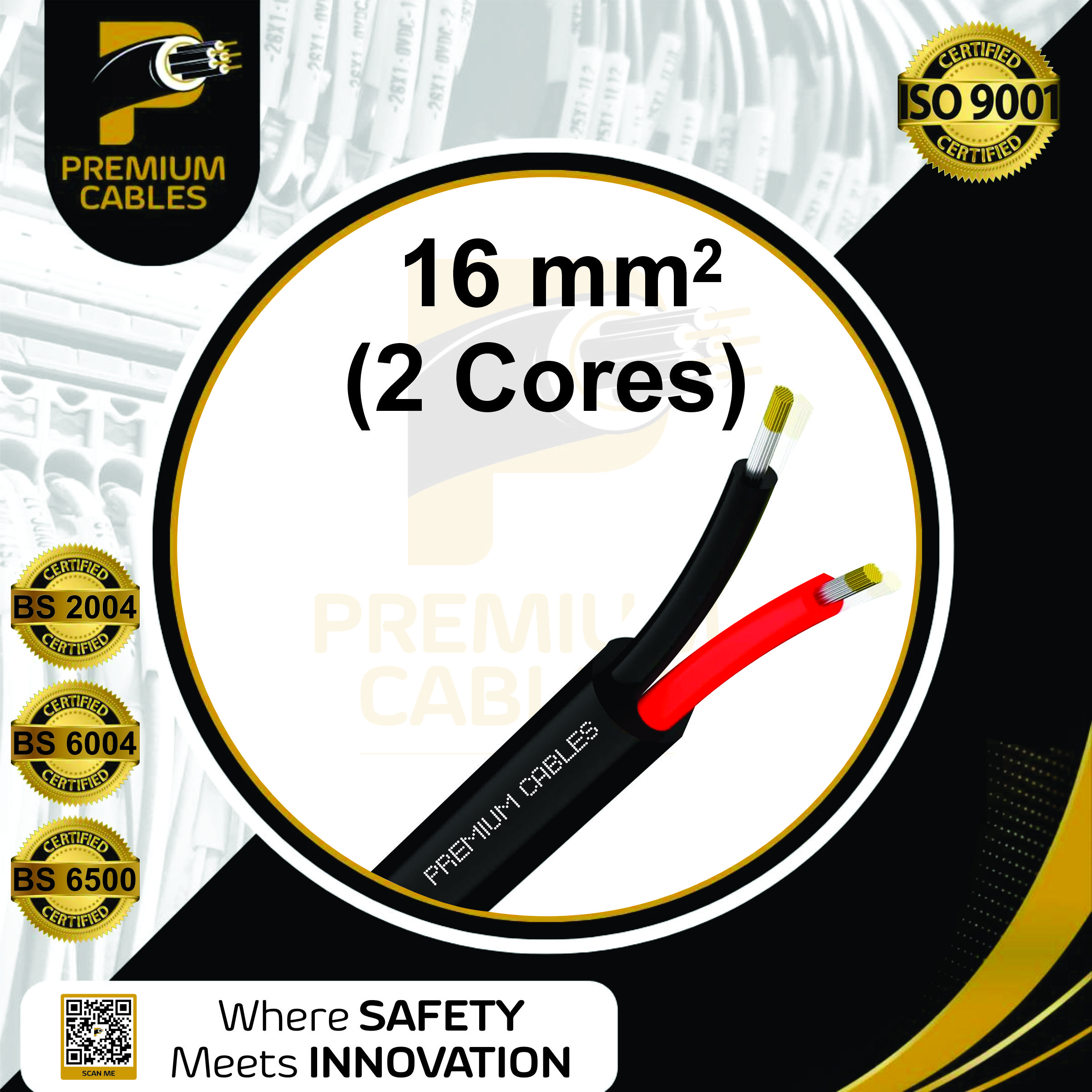 16 mm2 Three Core (3 Core) – Premium Cables